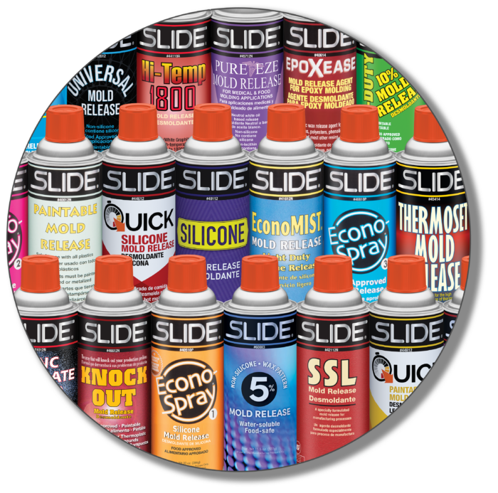 SLIDE® Injection Mold Cleaners, Releases & More | Plastixs