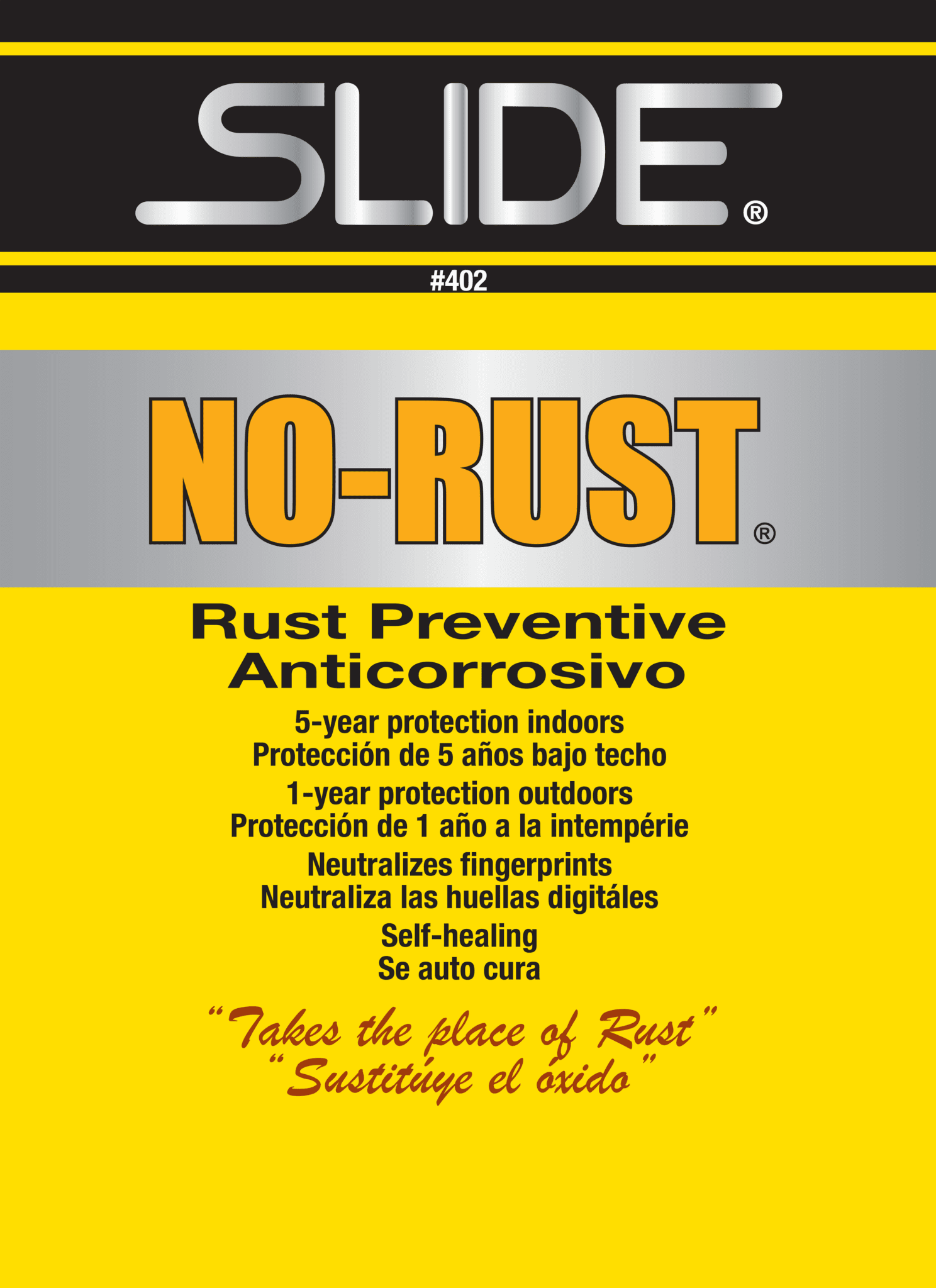 SLIDE No-Rust Rust Preventive No. 40212M | Plastixs