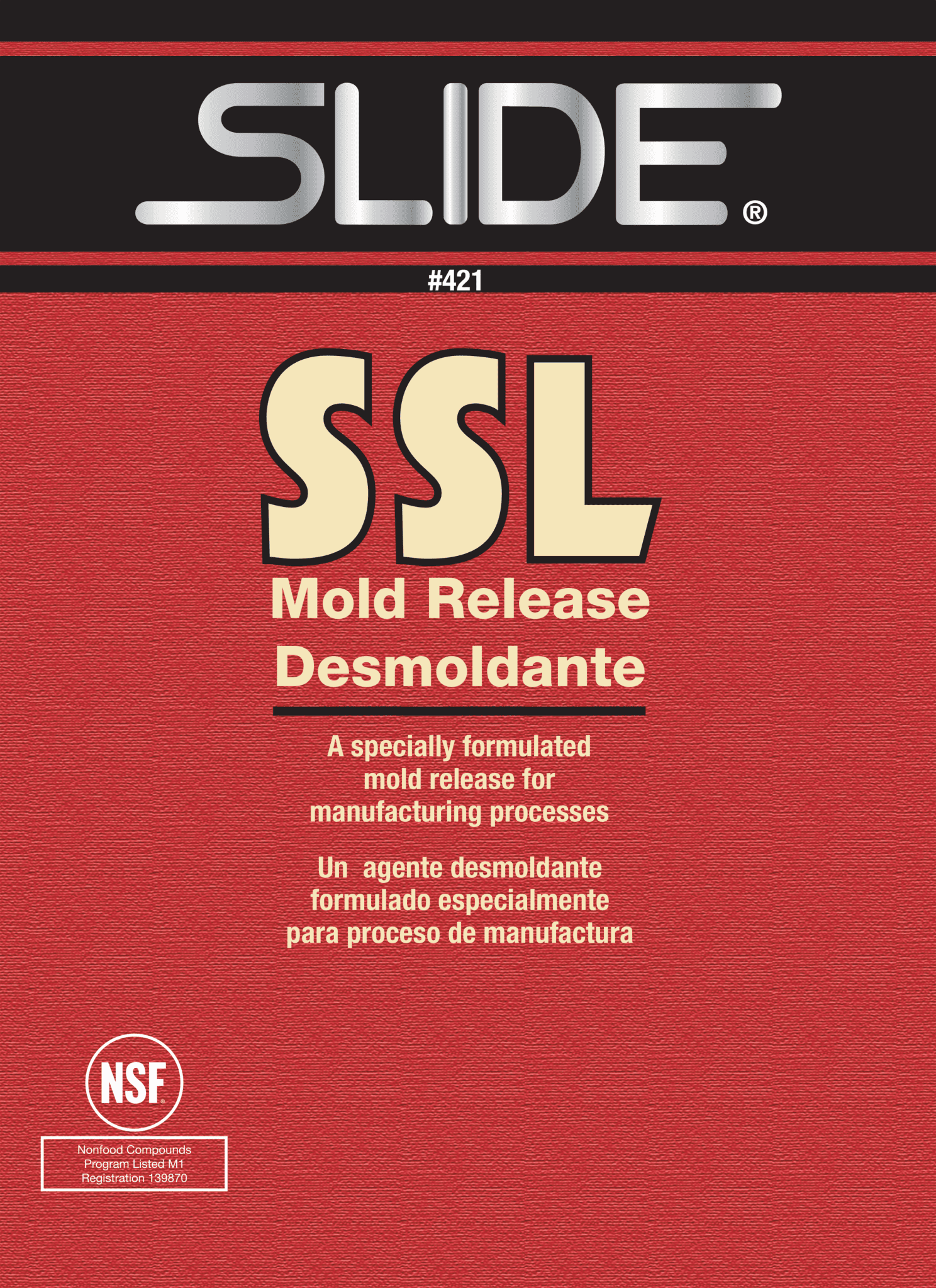 SLIDE Silicone Spray Lube Mold Release No. 42112N | Plastixs
